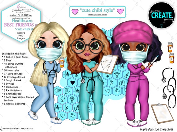 Instagram Chibi Templates Best Friends