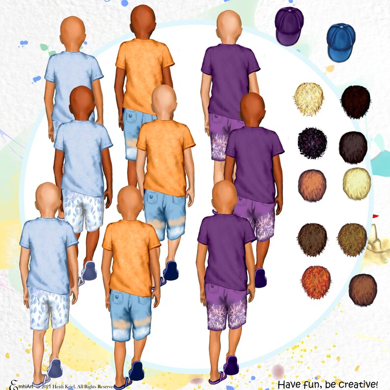 Family Portrait Family Custom Yourself Add-on Clip Art | Etsy