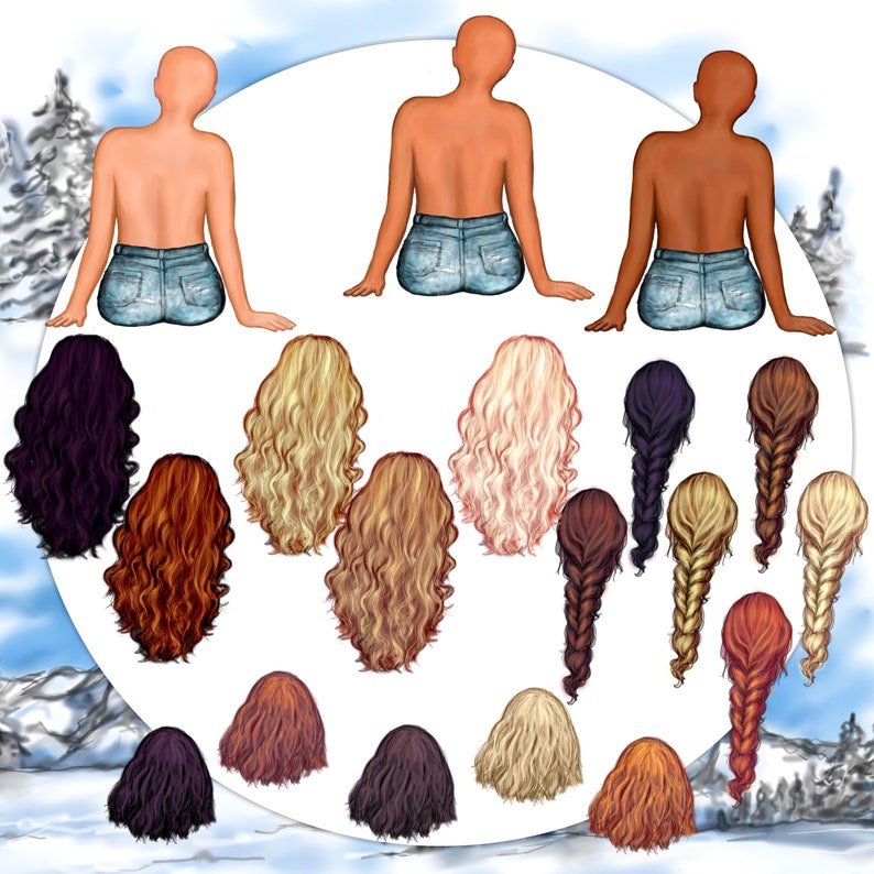 Couple Add on Clip Art Pack.winter Fashion.romantic - Etsy