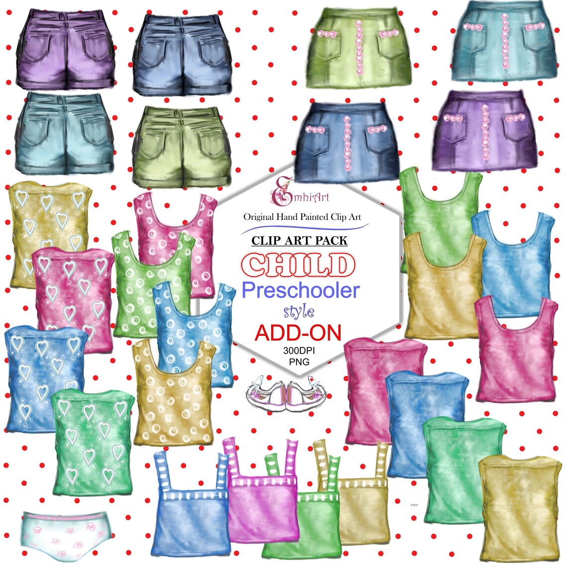 Child PRESCHOOLER Add-on Custom Yourself Clip Art - Etsy