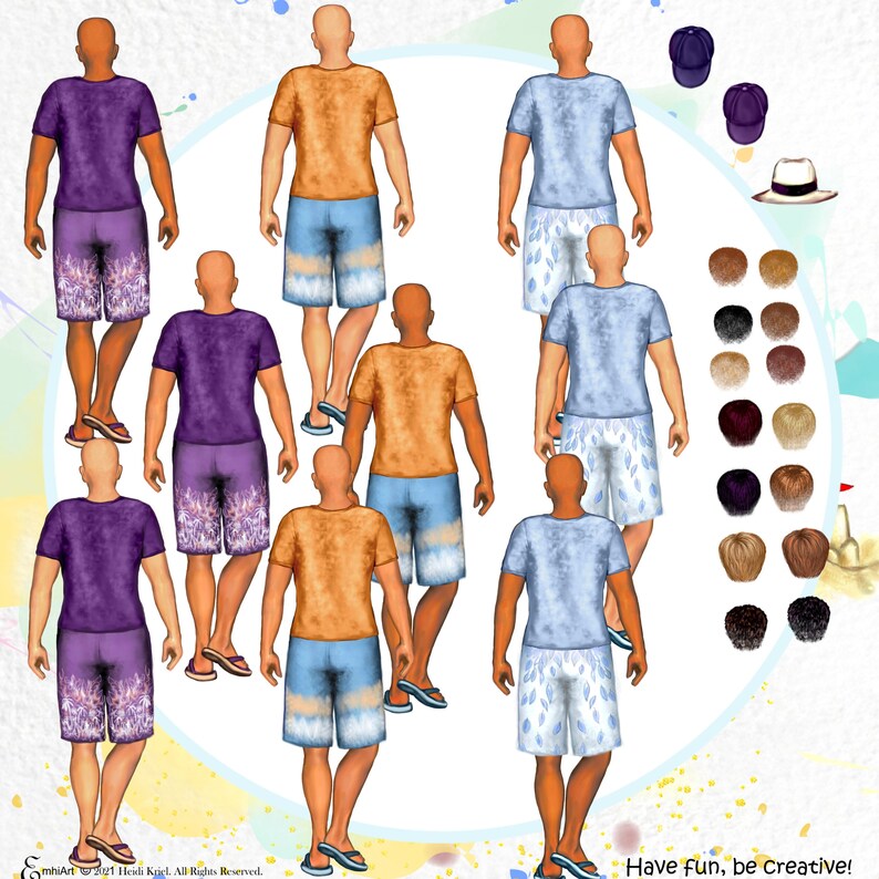 Family Portrait Family Custom Yourself Add-on Clip Art | Etsy