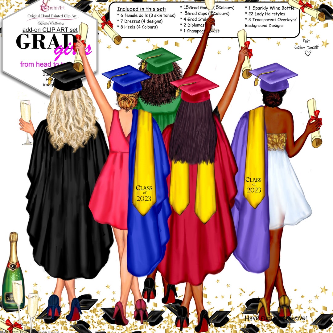 Creative Grad Pics Clipart