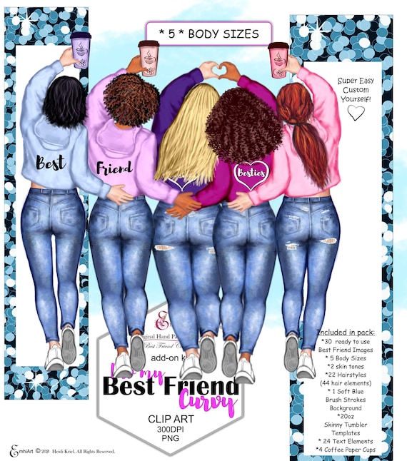 Best Friends Love Clip Art