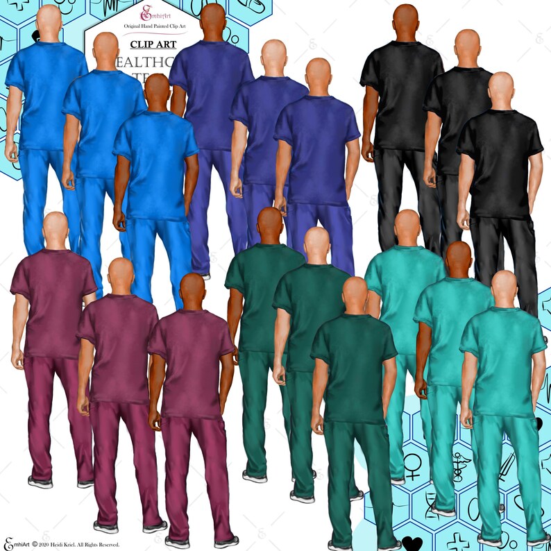 Healthcare Team Frontliner Add-on Clip Art Pack.doctorsnurses - Etsy