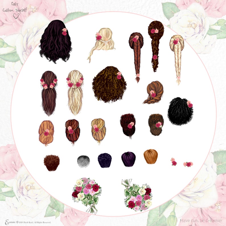 Wedding Clipart JUNE Bride Extension Wedding Clipart - Etsy