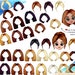 Chibi Best Friend Custom Clipart Bundle.custom Hair and Skin.beach ...