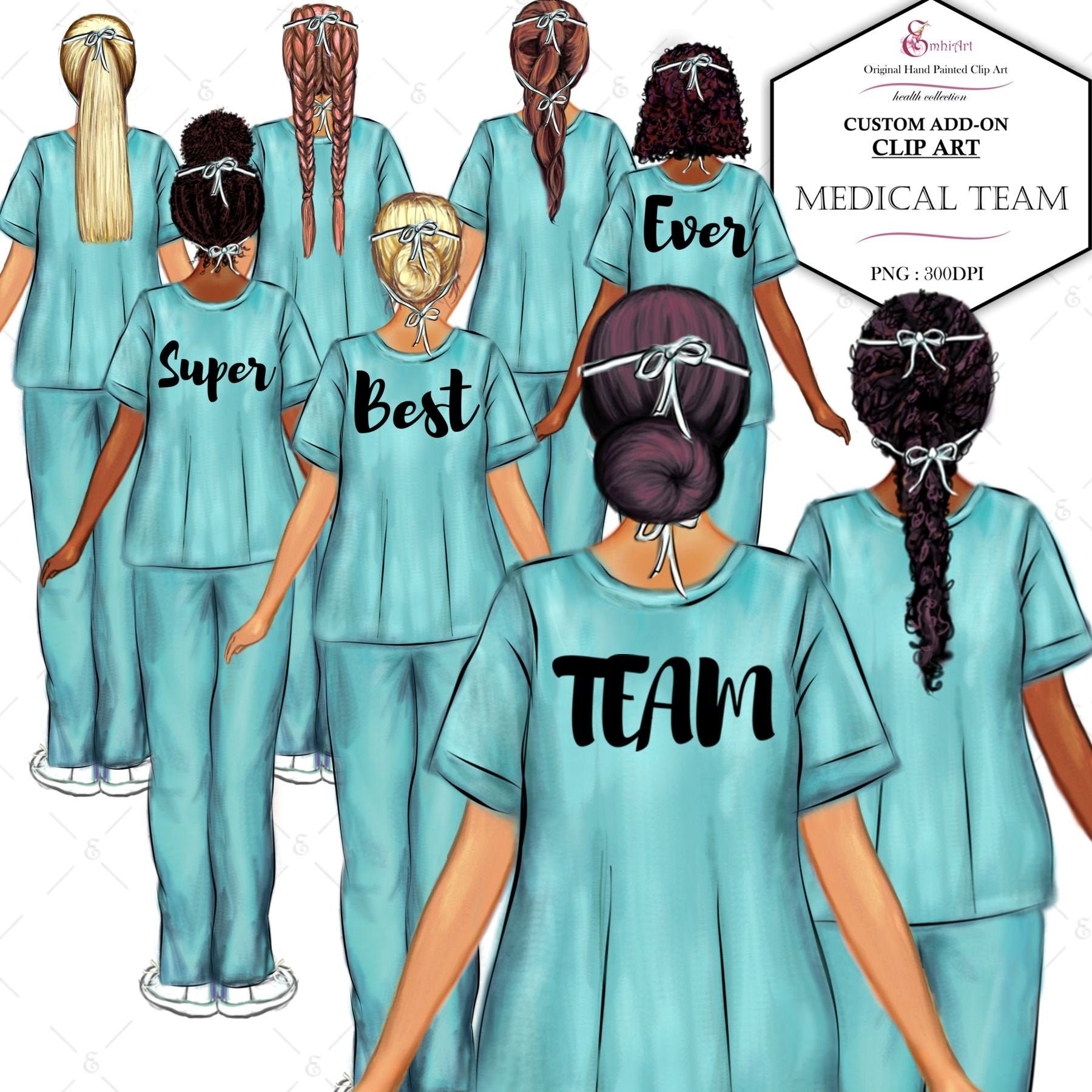 Medical Scrub Clipart