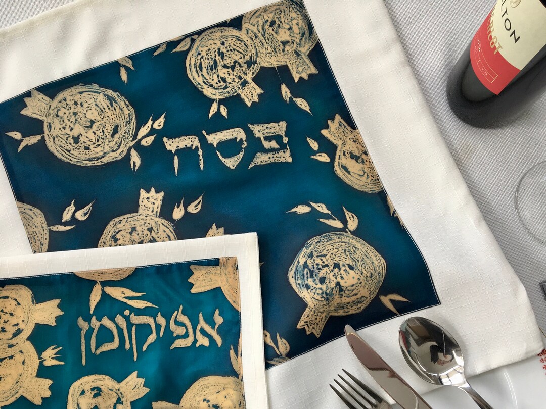 Gift for Passover. Matza Cover+ Afikoman Bag. It Has 3 Layers for the ...