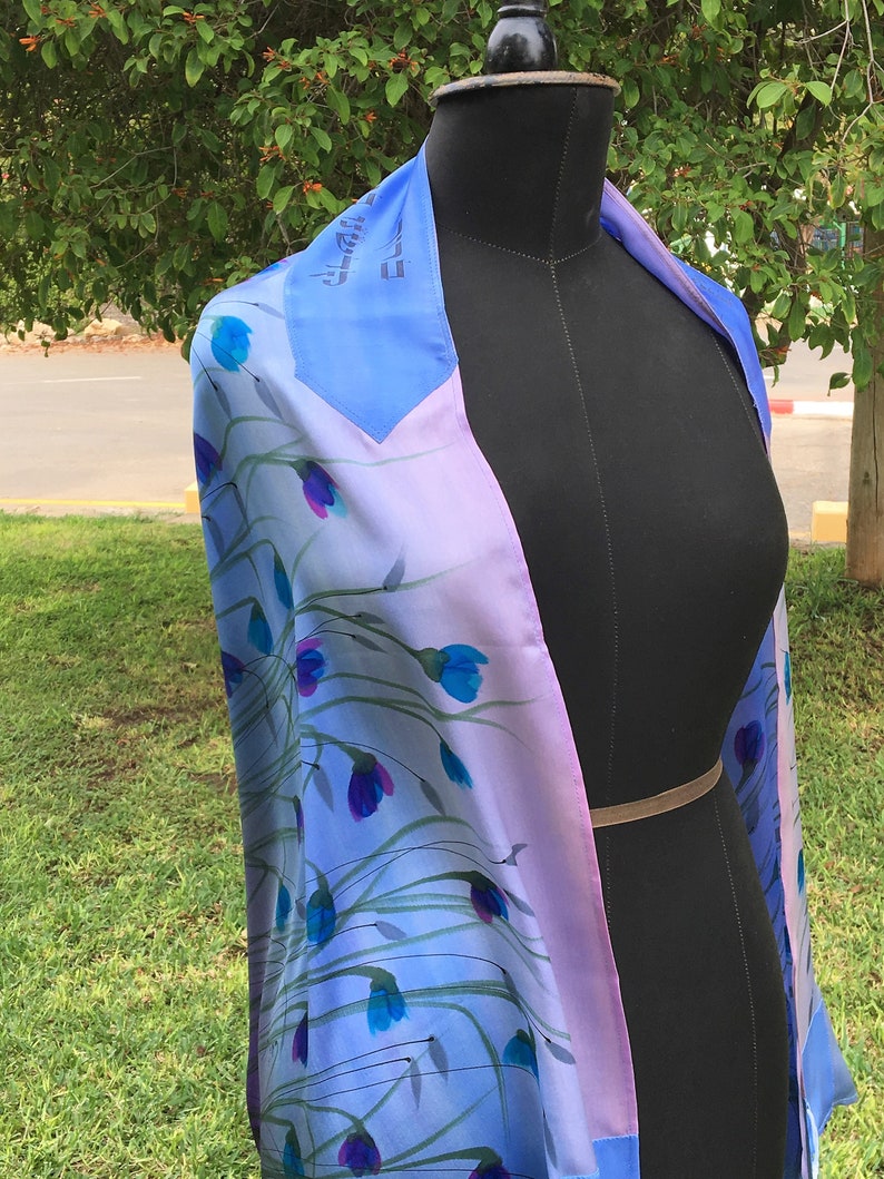 Prayer Shawl, Tallit, Tallit for Woman, Bat Mitzvah Tallit, Judaica ...
