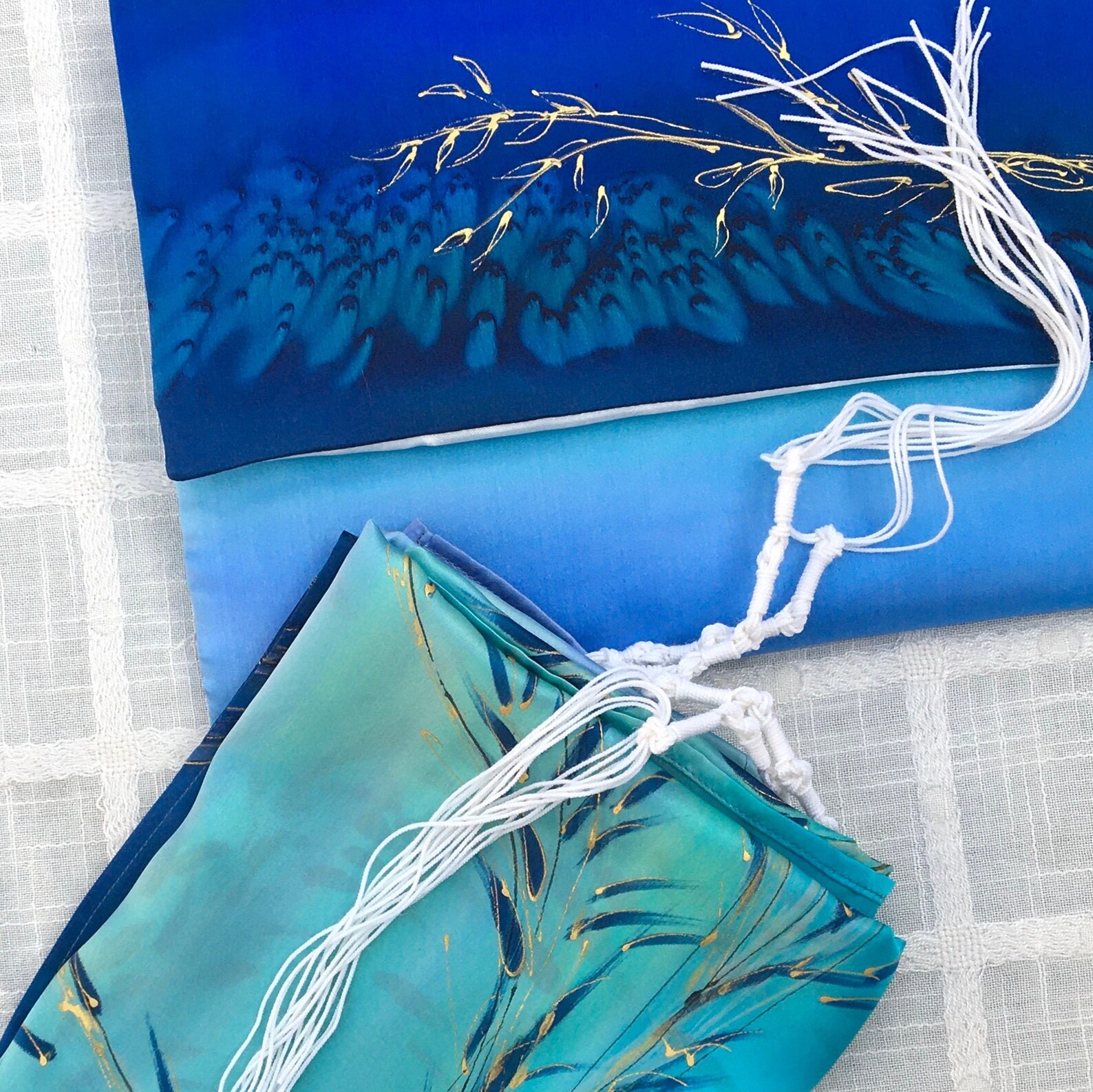 Tree of Life Silk Tallit.you Were Like a Tree Planted on - Etsy