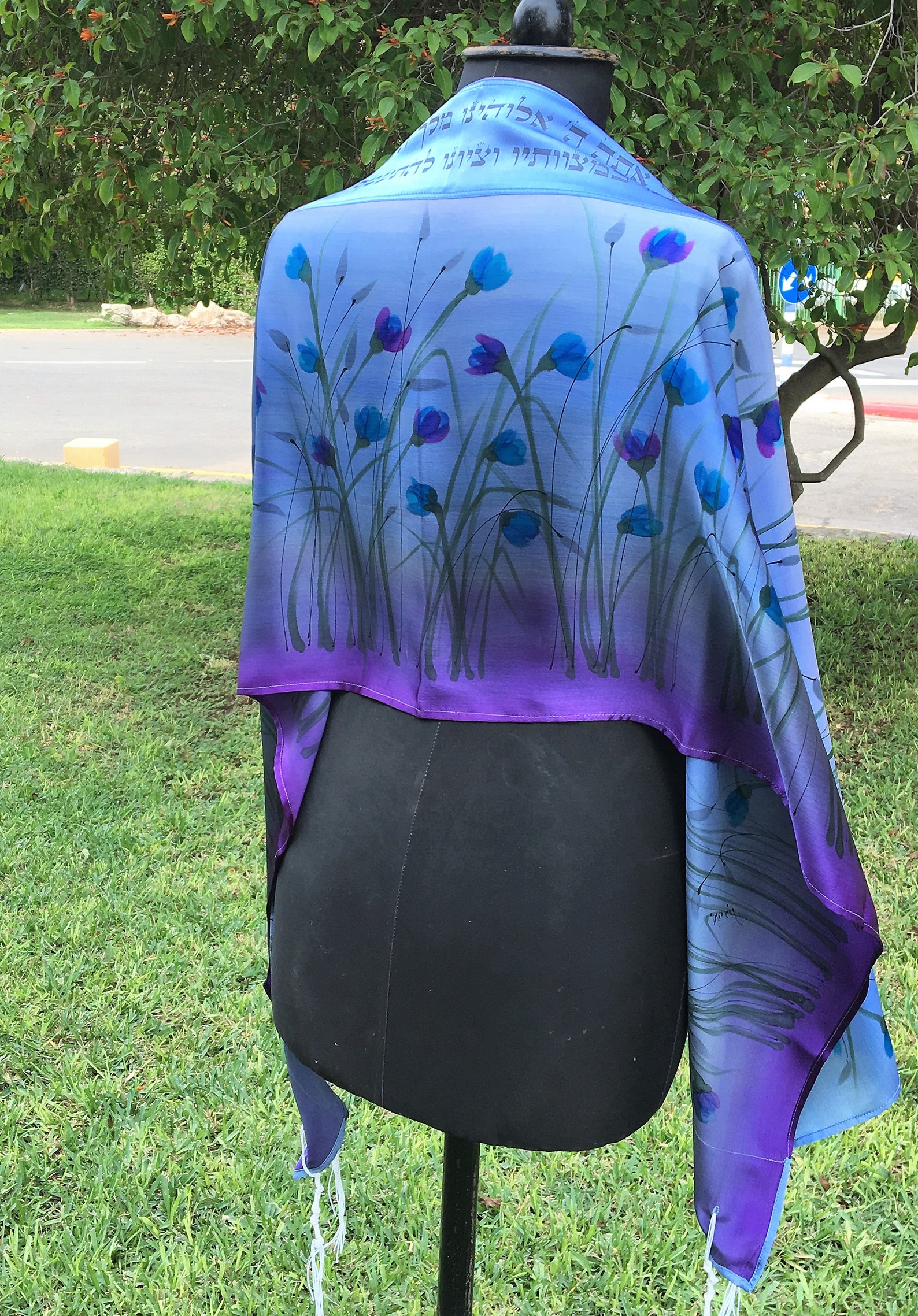 Prayer Shawl Tallit Tallit For Woman Bat Mitzvah Tallit | Etsy