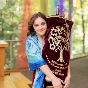 Tree of Life Silk Tallit."you Were Like a Tree Planted on Streams of ...