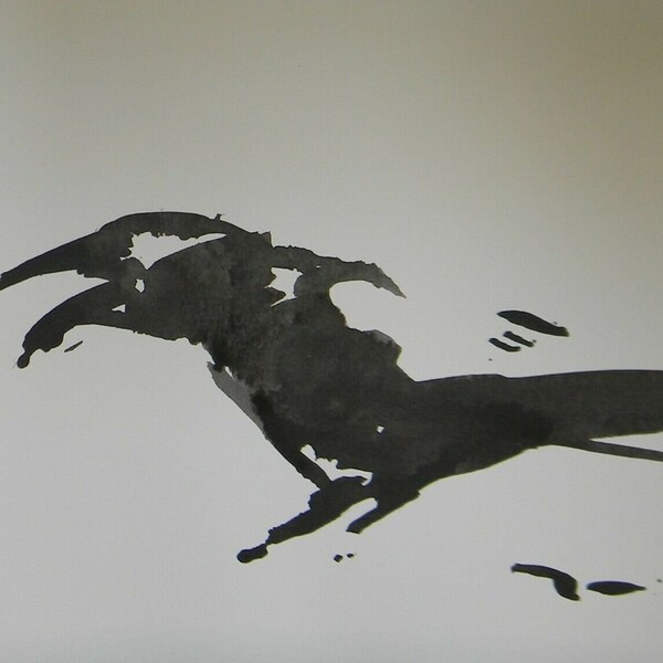 Raven Bird Art - Etsy