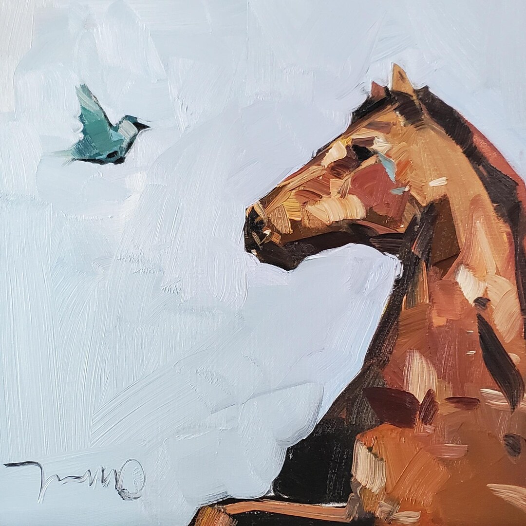 Ranch Equestrian Decor Wall Art PRINT of Artwork by Artist Jose ...