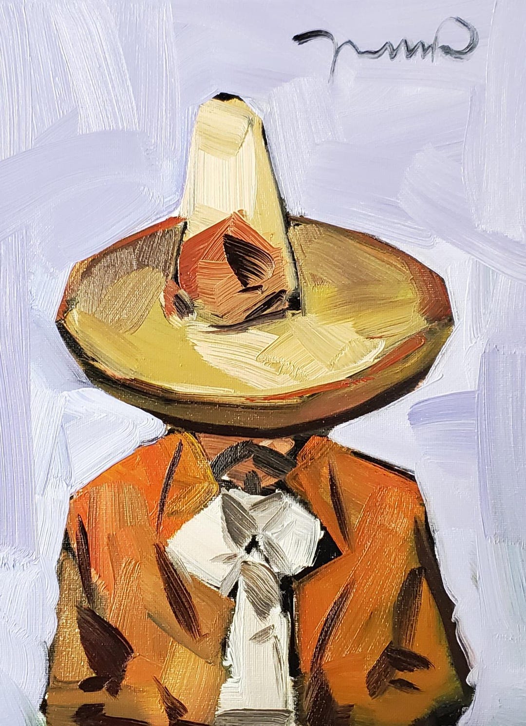 Mexican Charro Cowboy Art PRINT of Artwork by Collectible Artist Jose ...