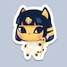 Ankha Cute Vinyl Sticker - Animal Crossing - Etsy