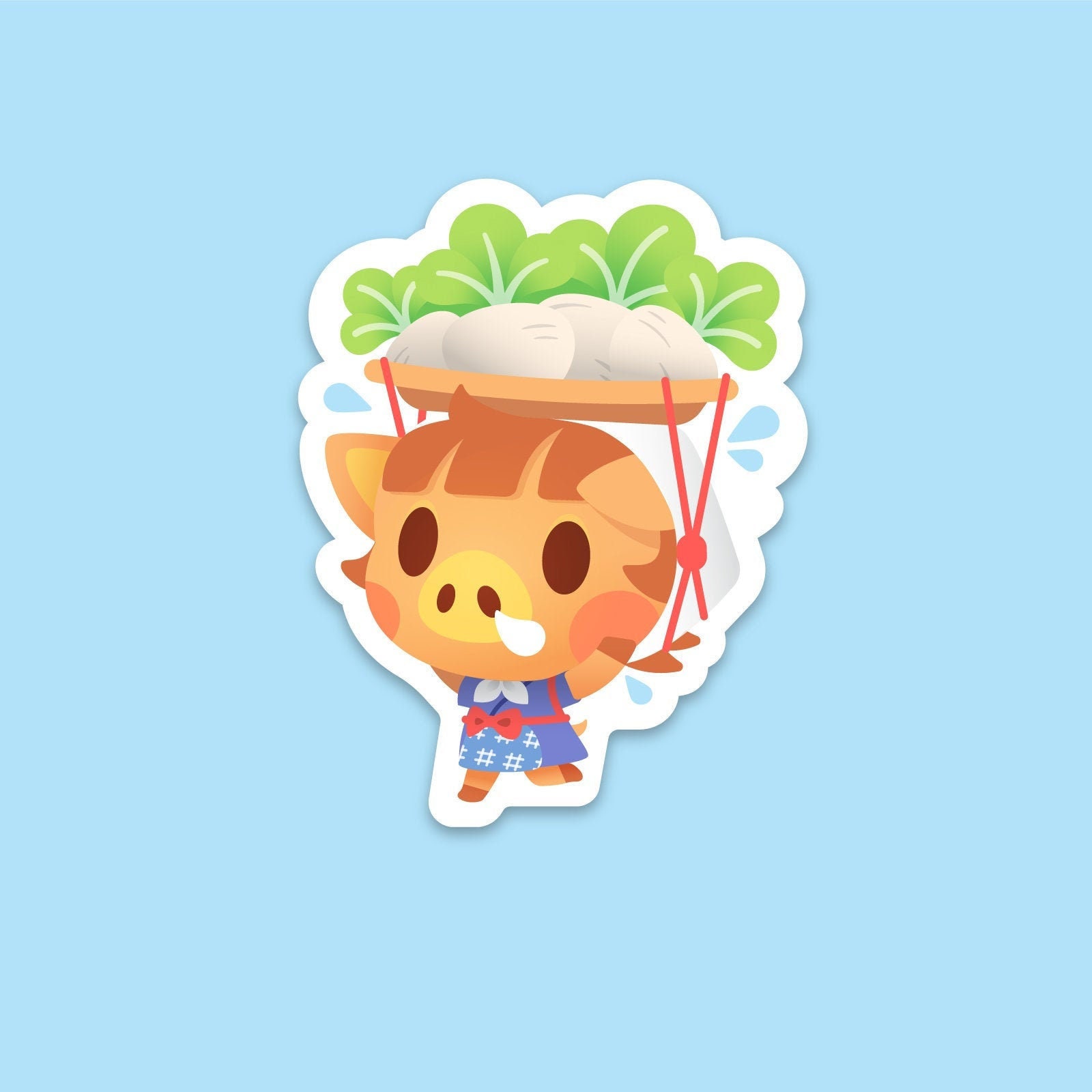 Daisy Mae Cute Vinyl Sticker Animal Crossing | Etsy