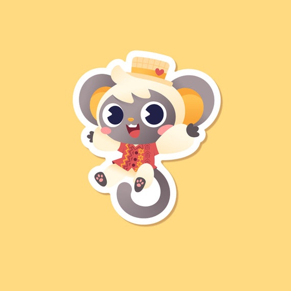 Niko Cute Vinyl Sticker Animal Crossing | Etsy