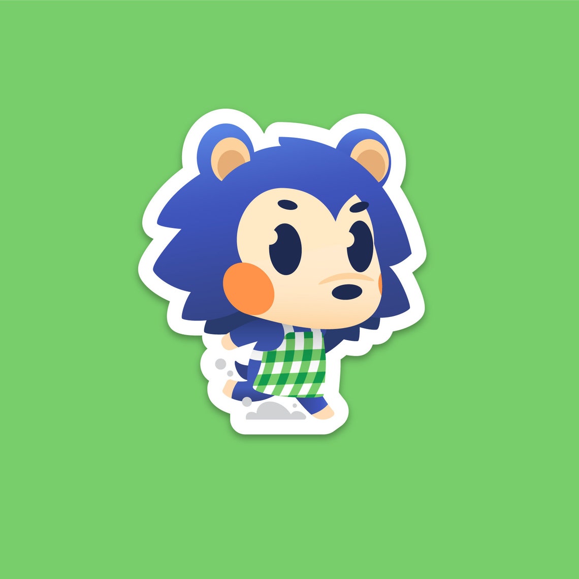 Mabel and Sable Cute Vinyl Sticker Animal Crossing | Etsy