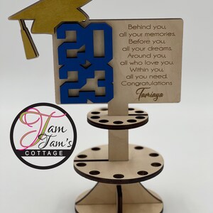 Graduation Money Tree Wood Holder Personalized Graduation Gifts for Him ...