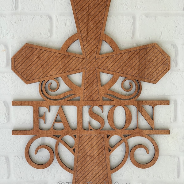 Last Name Monogram - Etsy