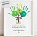 Tree Handprint Daddy Handprint Art for Dad Poem Fathers Day Activities ...