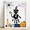 Spider Halloween Handprint Art / Printable Download Halloween DIY Craft ...