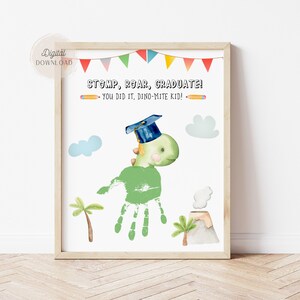 Last Day of School Handprint Art, Graduation Crafts, Plaque Grad Kids ...