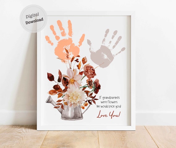 Grandparents Day Craft Printable If Grandparents Were - Etsy