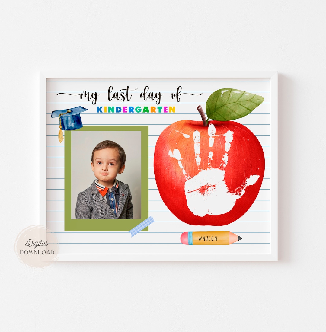 Last Day of Kindergarten, Printable End of School Classroom Activity ...