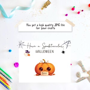 Spooktacular Handprint Art, Pumpkin Halloween Handprint Craft ...