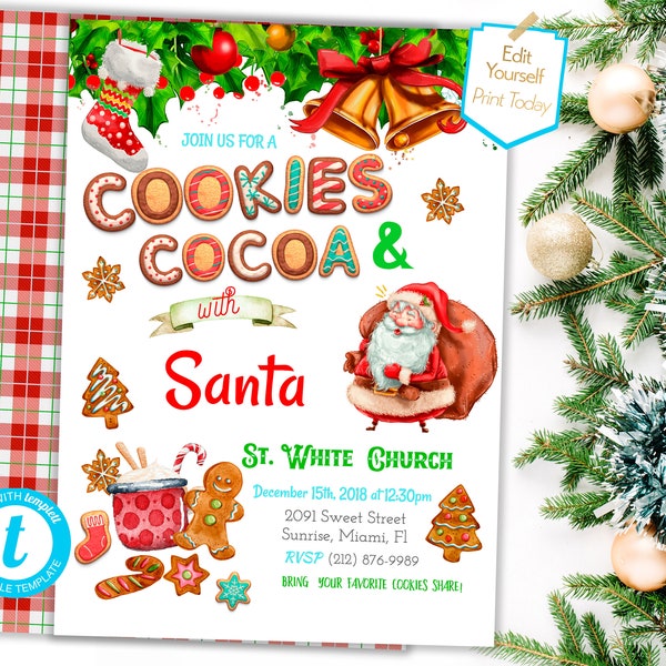 Cocoa Flyer Template - Etsy