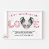 Valentine Heart Footprint Template Bottom of My Heart Poem Love Baby ...