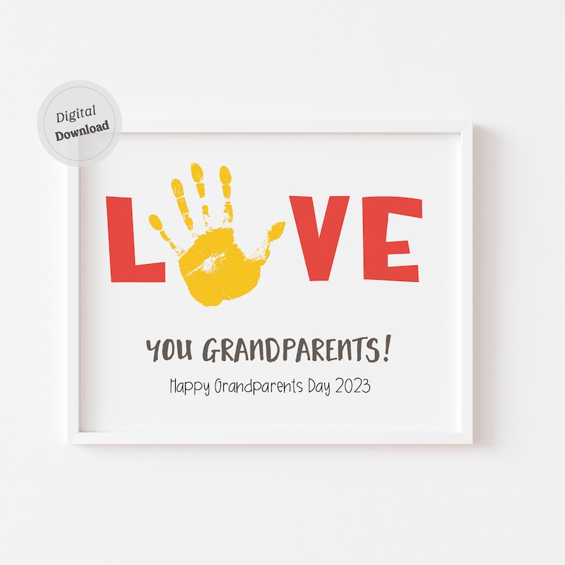 Grandparents Signs - Etsy