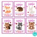 Valentines Day Cards for Friends Pack Printable Valentines Cards Kids ...