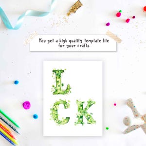 Luck St Patrick's Day Handprint Art, Handprint Card, Kindergarten ...