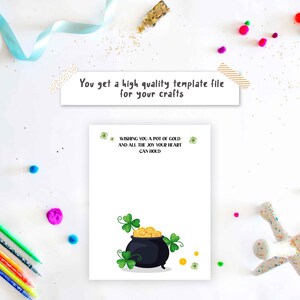 Pot of Gold Handprint Craft, St Patrick's Day Handprint Card, Handprint ...