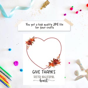 Thanksgiving Handprint Craft, Give Thanks With A Grateful Heart, Hand ...