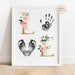 Handprint Mothers Day Art Poem We Are Growing Like Printable Baby Hands ...