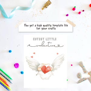 Cutest Valentine Footprint With Photo, Valentine's Day Feet Art ...
