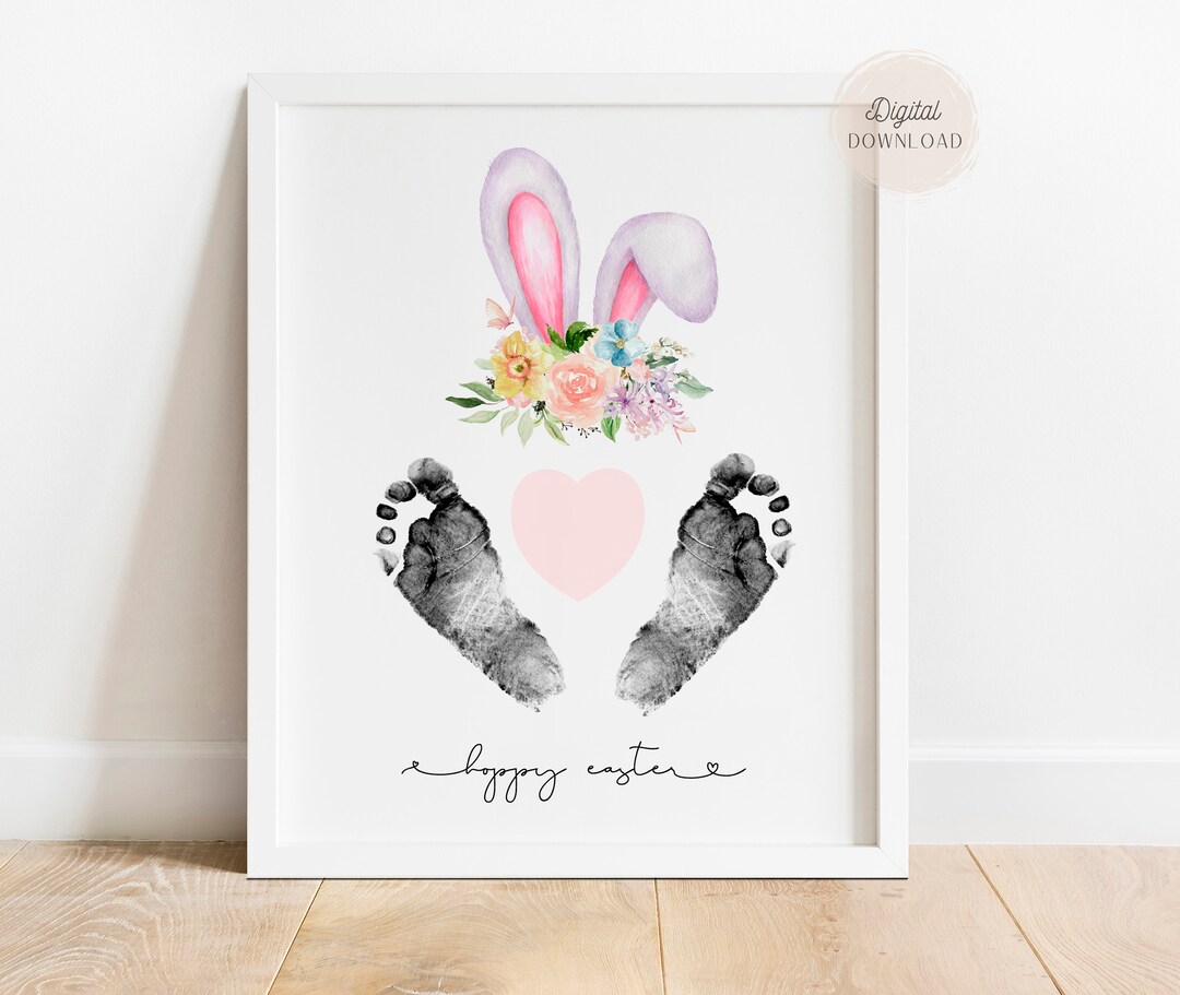 Easter Bunny Footprints, Easter Bunny Paw Prints, Bunny Rabbit ...