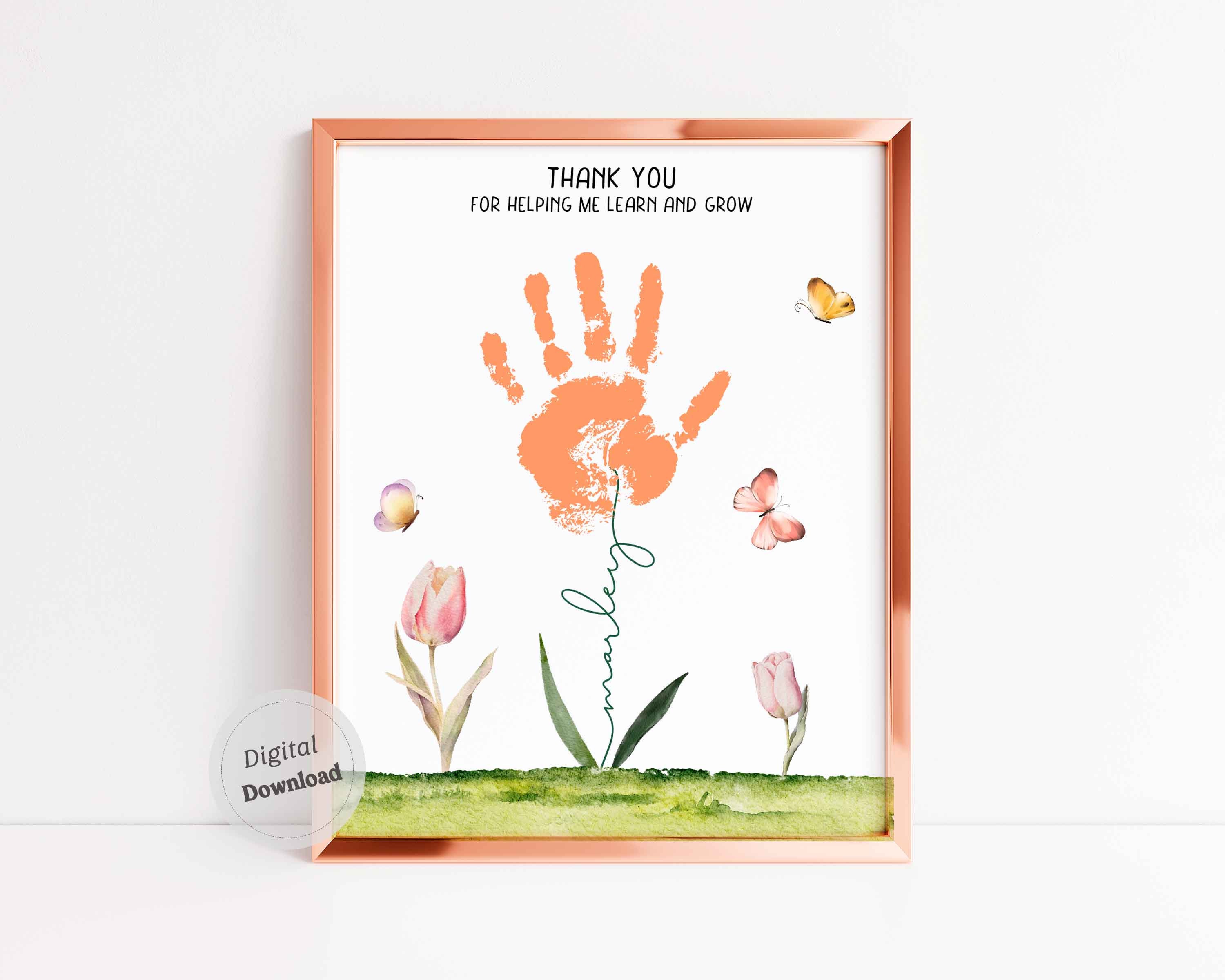 Handprint Tulip