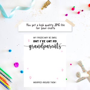 Grandparents Footprint Art Poem / Grandparents Day Craft DIY /footprint ...