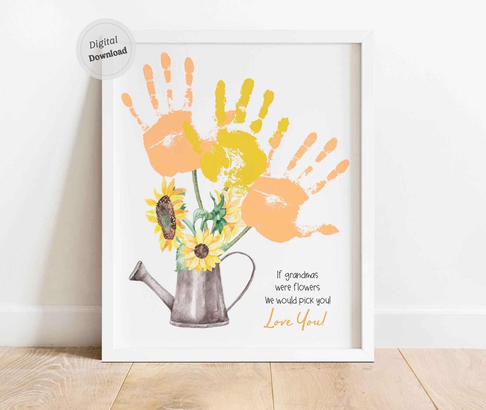 If Grandmas Were Handprint Mother Day Craft Fo Grandma - Etsy