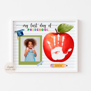 Last Day of Preschool, Printable End of School Classroom Activity ...