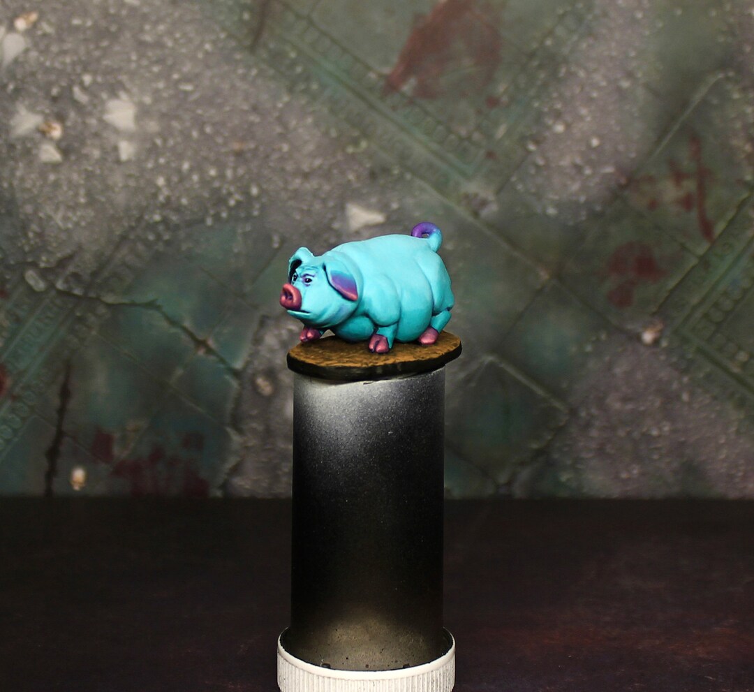 Reaper Miniatures Painted D&D Pathfinder Bones Magic PIG 77657 - Etsy
