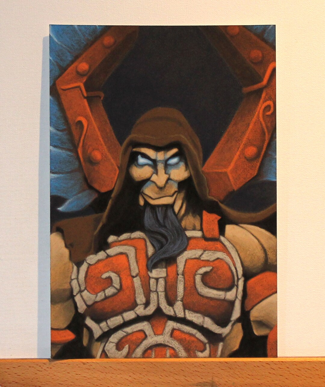 Confrontation Warhammer40k Original Pastel Drawing for Sale: Kelen - Etsy