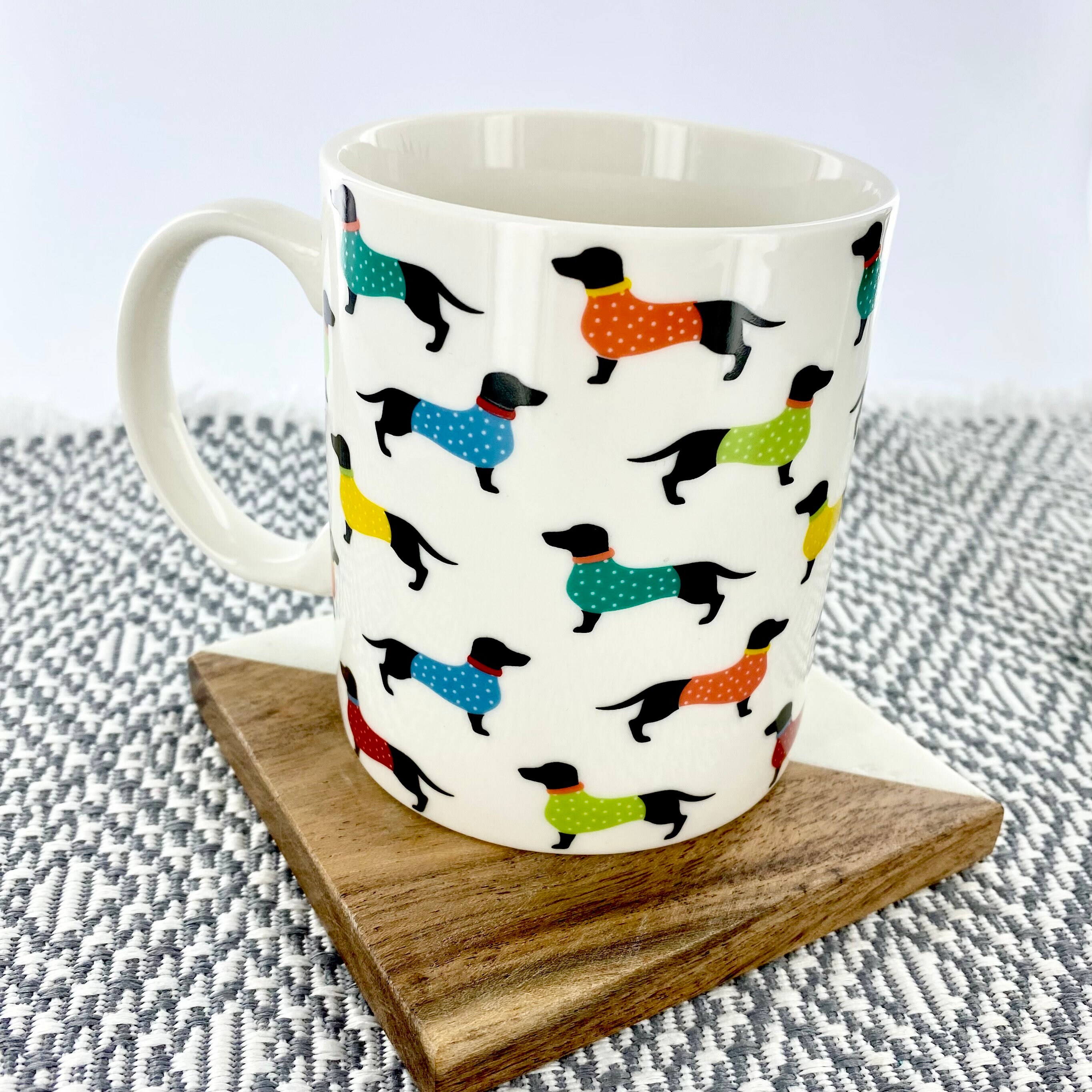 Beautiful Dachshund Sausage Dog Bone China Coffee Tea Mug | Etsy