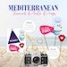 Mediterranean/mamma Mia Style Party Photo Booth Props Photo - Etsy