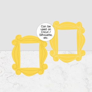 Friends Frame Svg, Friends TV Show SVG, Png, Pdf, Cut File, Friends ...